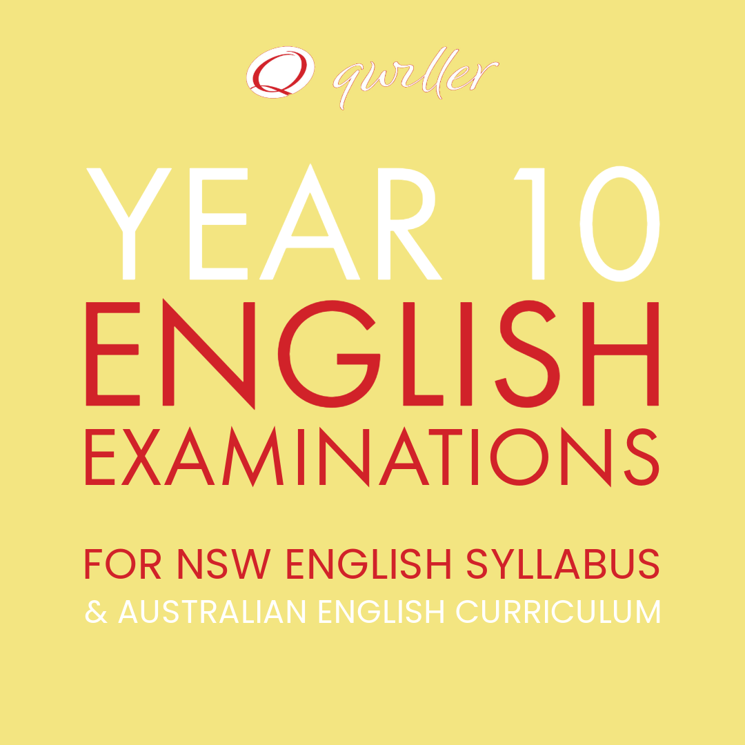 Senior English Examination Papers: Year 10 English (2026) – Qwiller ...
